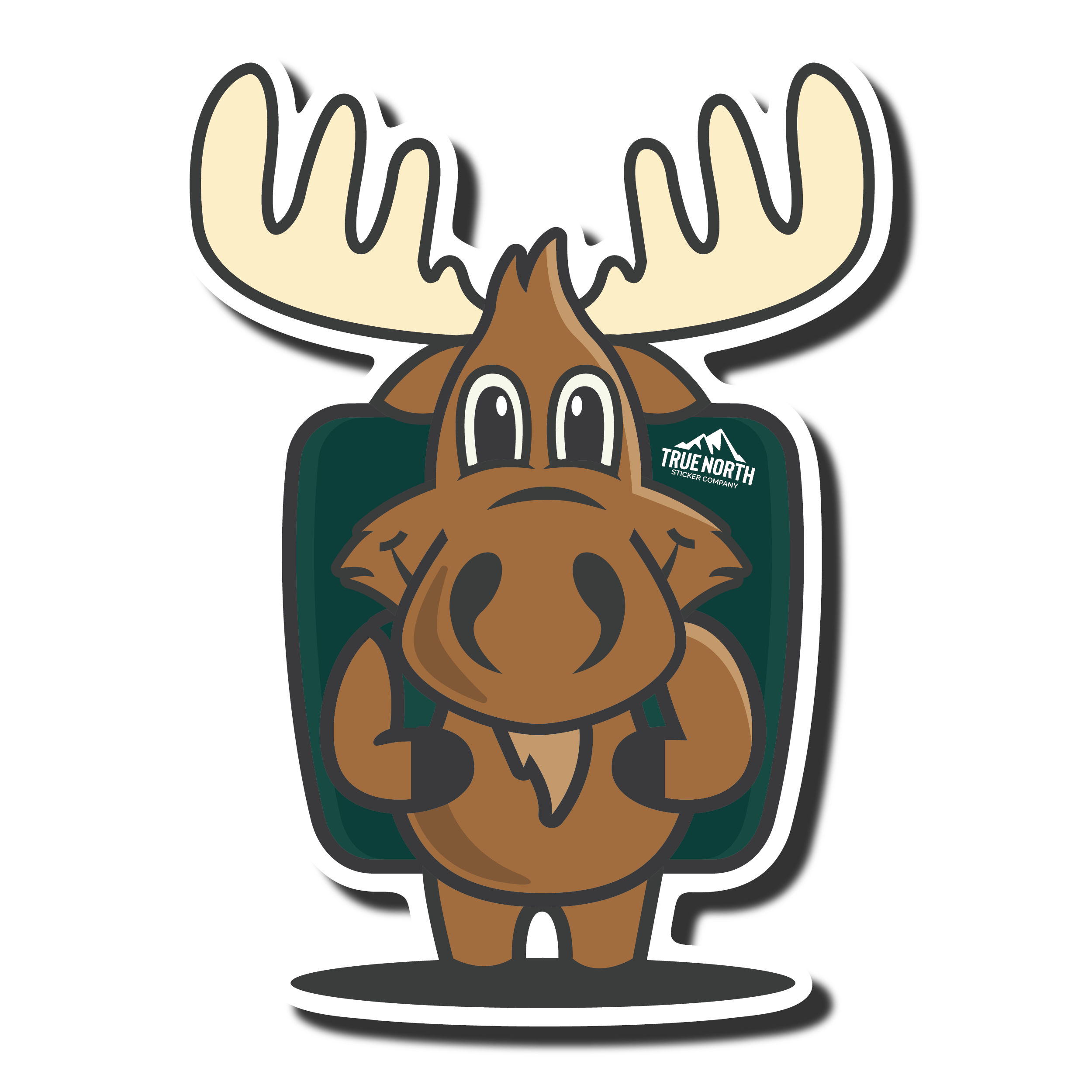 Nature Pals - The Moose – True North Sticker Company